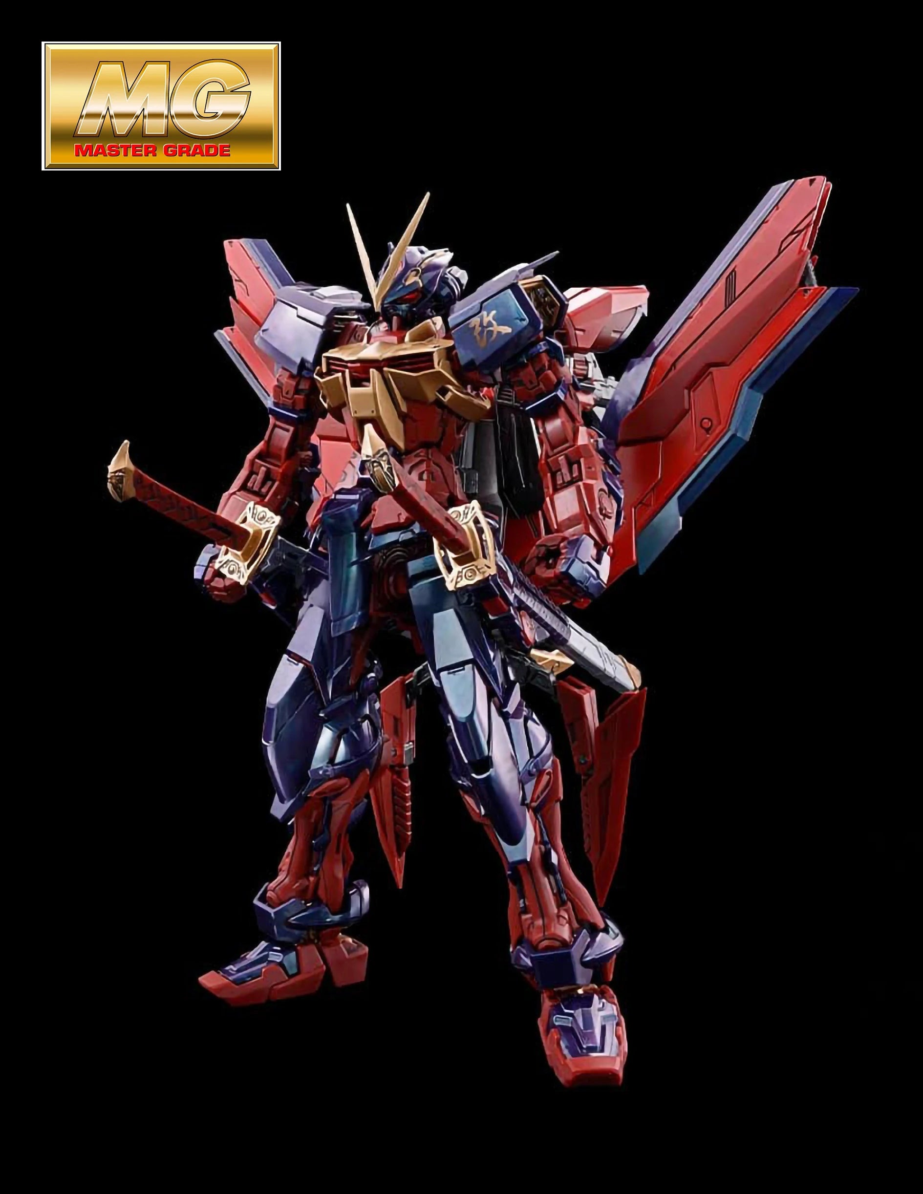 Premium Bandai MG 1/100 GUNDAM ASTRAY RED FRAME KAI CROSS CONTRAST COL ...