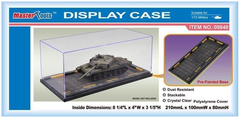 Master Tools Display Case 210X100X80mm w/ Pre-painted Base – Sapere ...