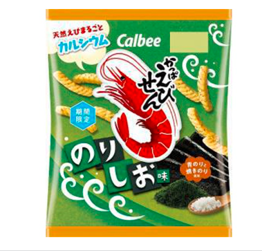 Japan Calbee Calbee Green Seaweed Shrimp Crackers – Sapere Aude Inc|启蒙时代