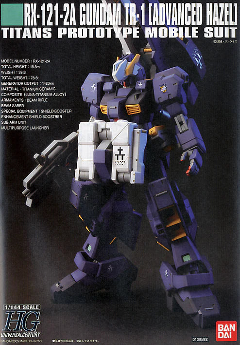HIGH GRADE (HG) HGUC 1/144 RX-121-2A GUNDAM TR-1 ADVANCED HAZEL ...