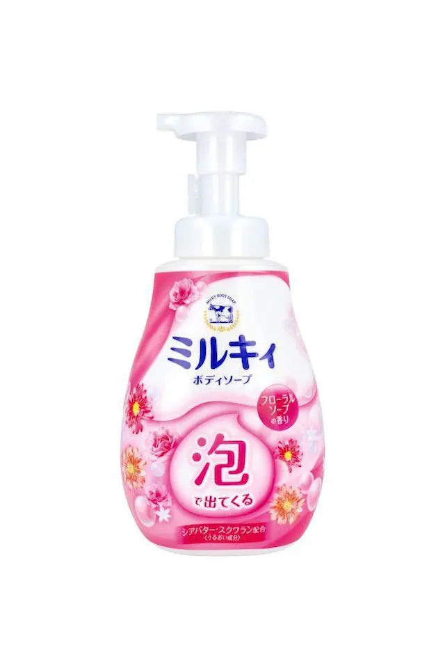 Japan GYUNYU Milk Foam Shower Gel Available for Adults and Children-Fl ...