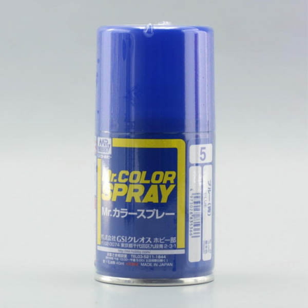 Mr Color Spray - S5 Blue (Gloss/Primary) – Sapere Aude Inc|启蒙时代